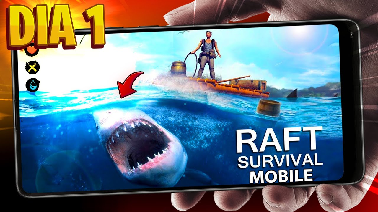 A AVENTURA COMEÇA - SURVIVAL ON RAFT MOBILE JOGO DE SOBREVIVÊNCIA PARA ...
