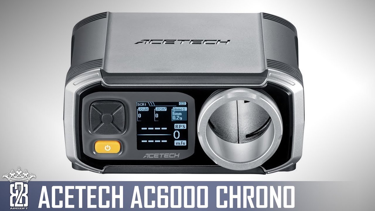 Acetech AC6000 Chrono Review (FPS, JOULE, ROF, MAX, MIN, AVG) - YouTube