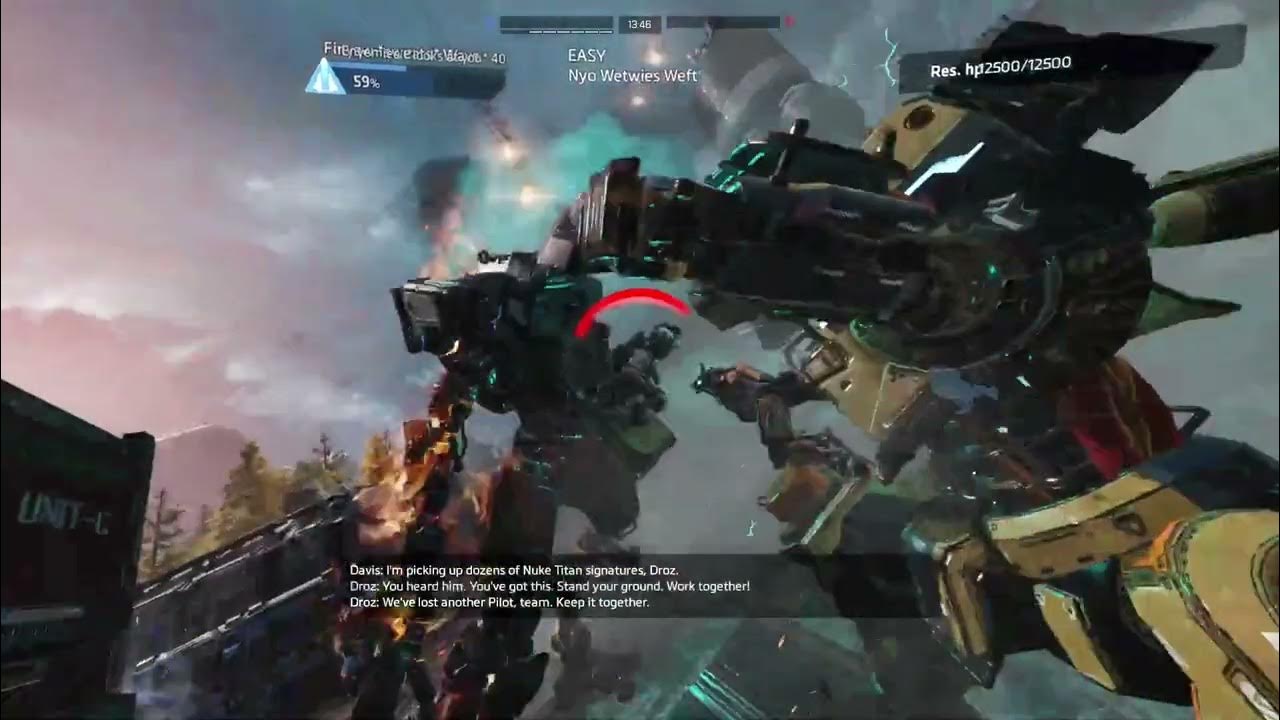 Titanfall 2 Northstar FD Elite Titan Execution Monarch Energy Thief - YouTube