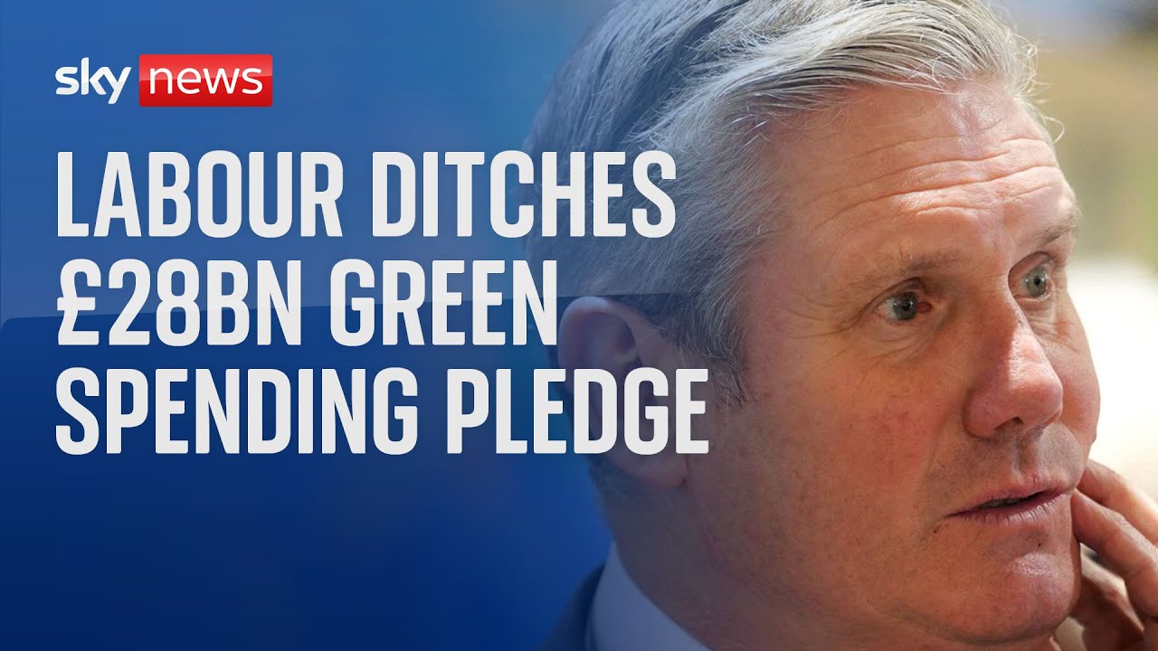 Labour confirms U-turn on £28bn green spending pledge - YouTube