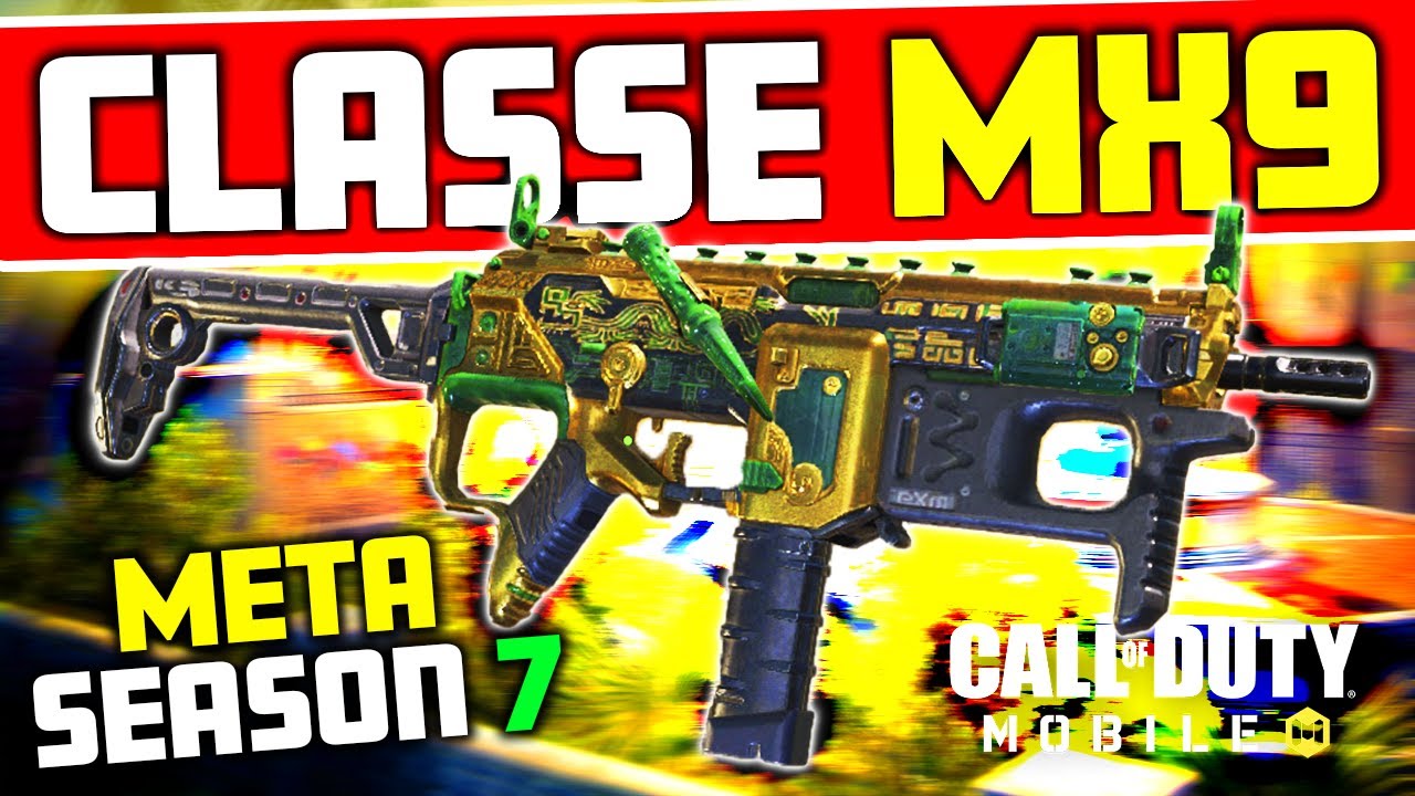 CLASSE *QUEBRADA* de MX9 no COD MOBILE - A MELHOR ARMA da SEASON 7 do ...