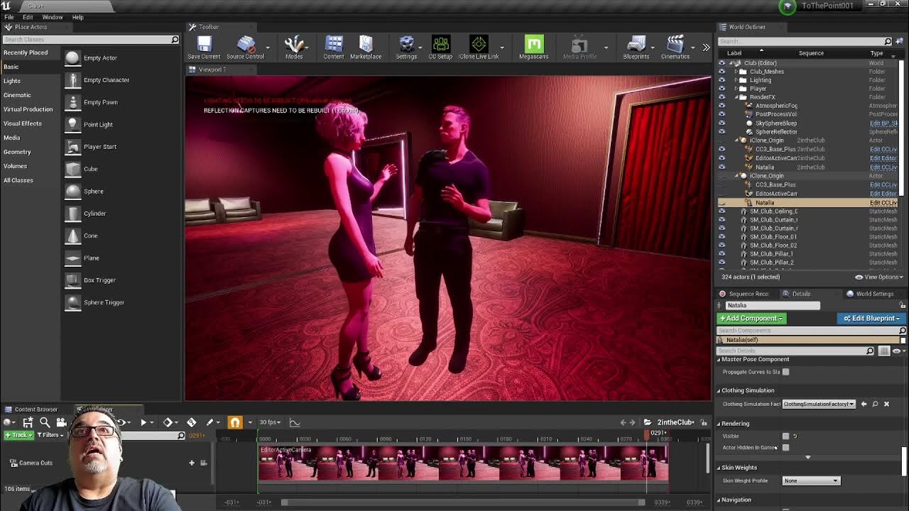 RECORD ANIMATION TO UNREAL ENGINE 4.26 - Via CC3, iClone 7, Unreal Engine 4 Workflow - PART 2 ...