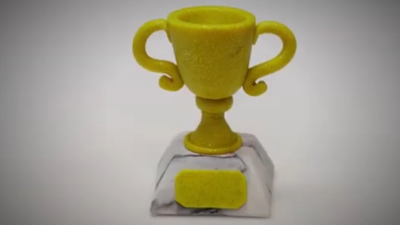 Become a Champ by Making a Trophy 🏆 BUILD WITH JASON 👷‍♀️ Play-Doh ...