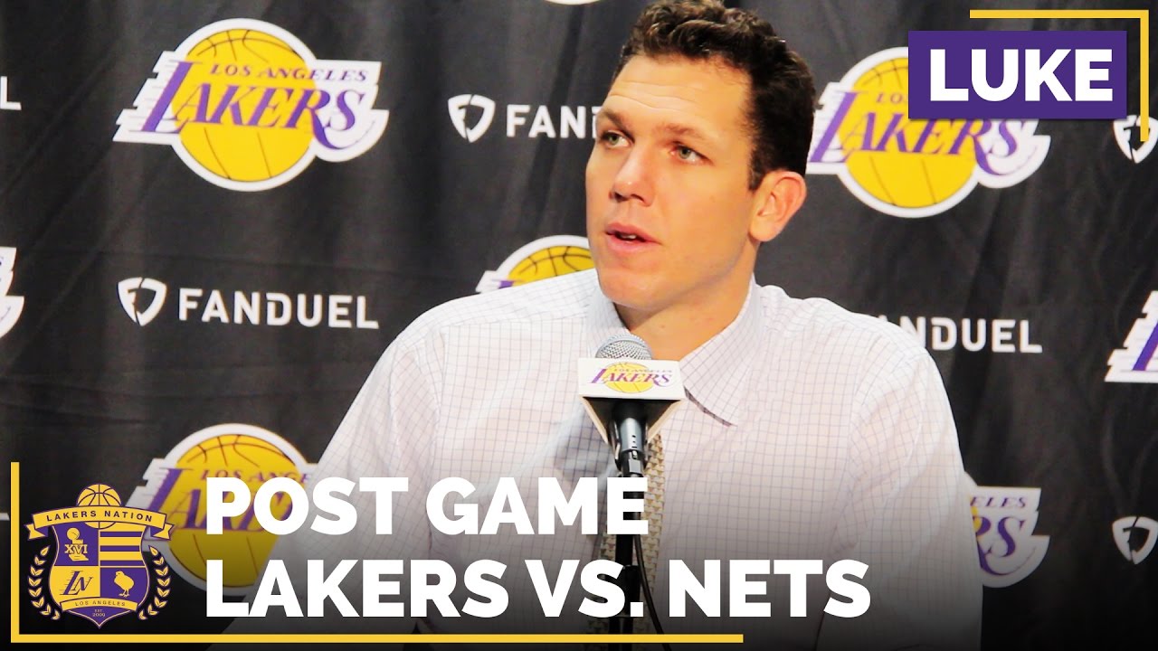 Luke Walton Talks D'Angelo Russell, Julius Randle After Beating Nets ...
