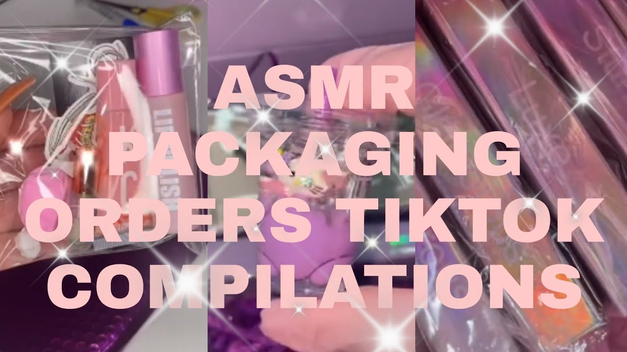 ASMR PACKAGING ORDERS TIKTOK COMPILATIONS (SO SATISFYING) 🤫 - YouTube