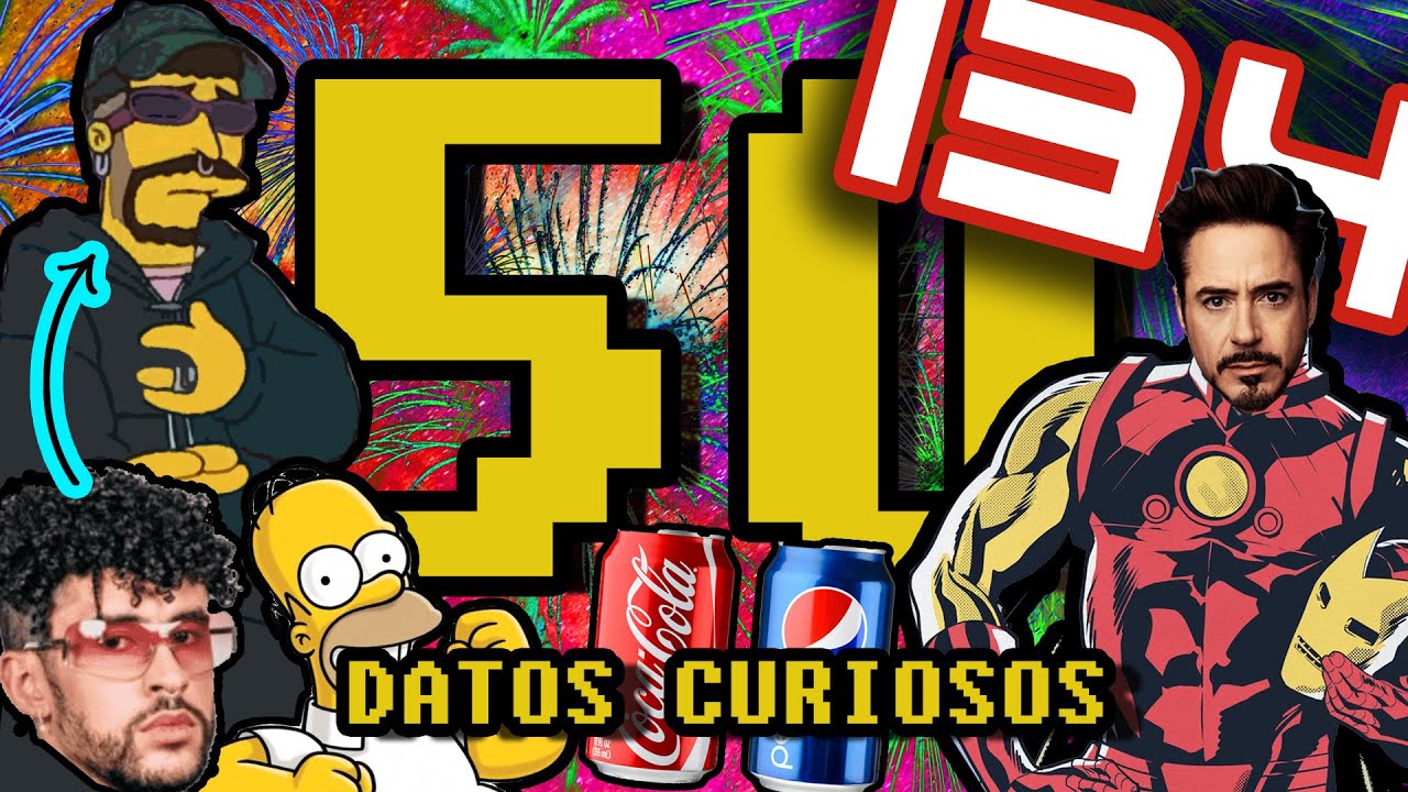 50 INCREÍBLEMENTE GENIALES DATOS CURIOSOS # 134 - YouTube