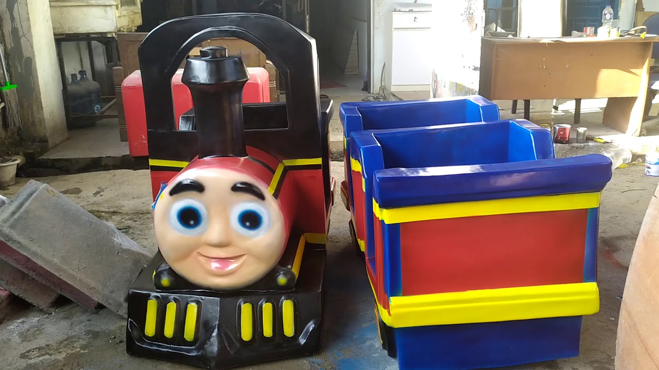 Kereta mall model rel / mini train with track - YouTube