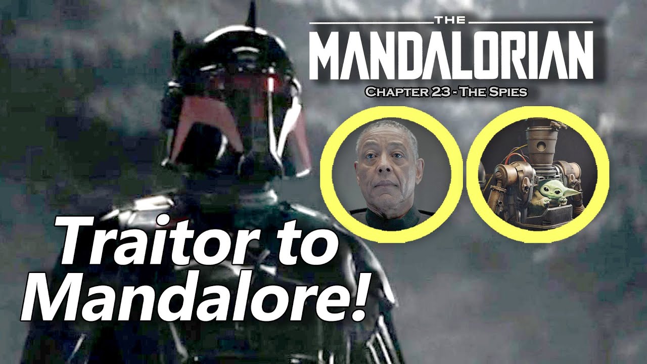 "Traitor to Mandalore!" THE MANDALORIAN chapter 23 The Spies | s3e07 ...