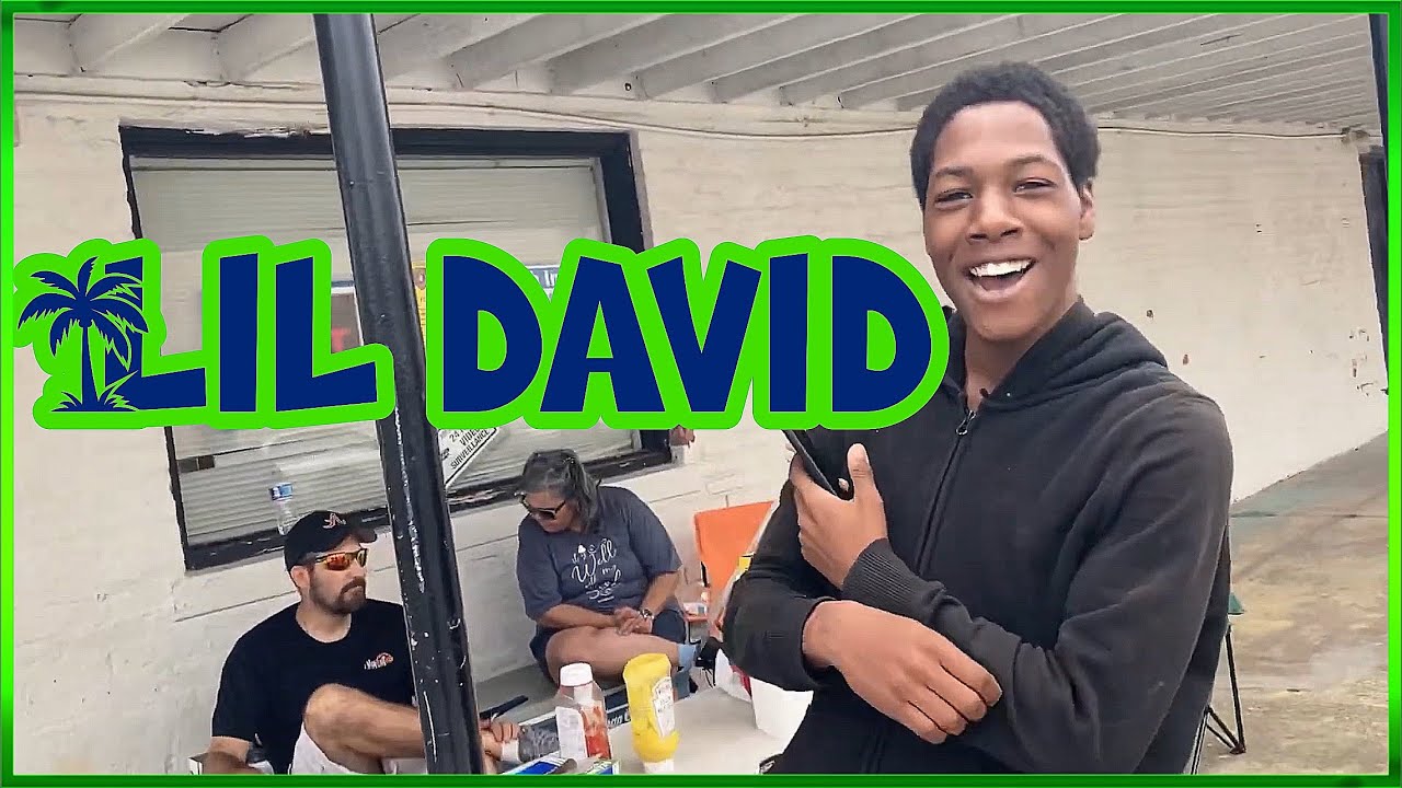 LiL David turned up on the block - YouTube