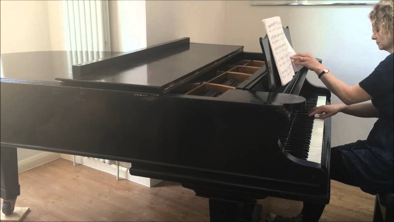 Helen Head - 1896 Bechstein Grand Piano - Claude Debussy - YouTube