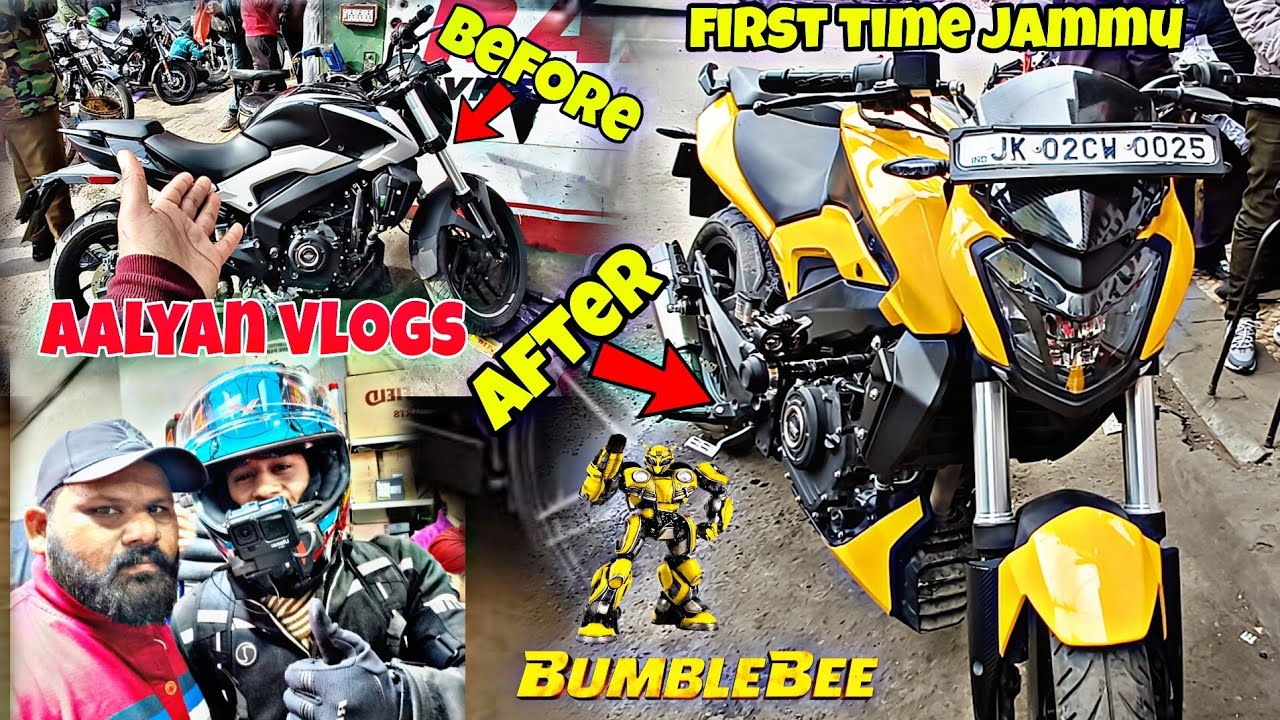 @aalyanvlogs1299 best modification in india 💥 | Bajaj Dominar Edition ...