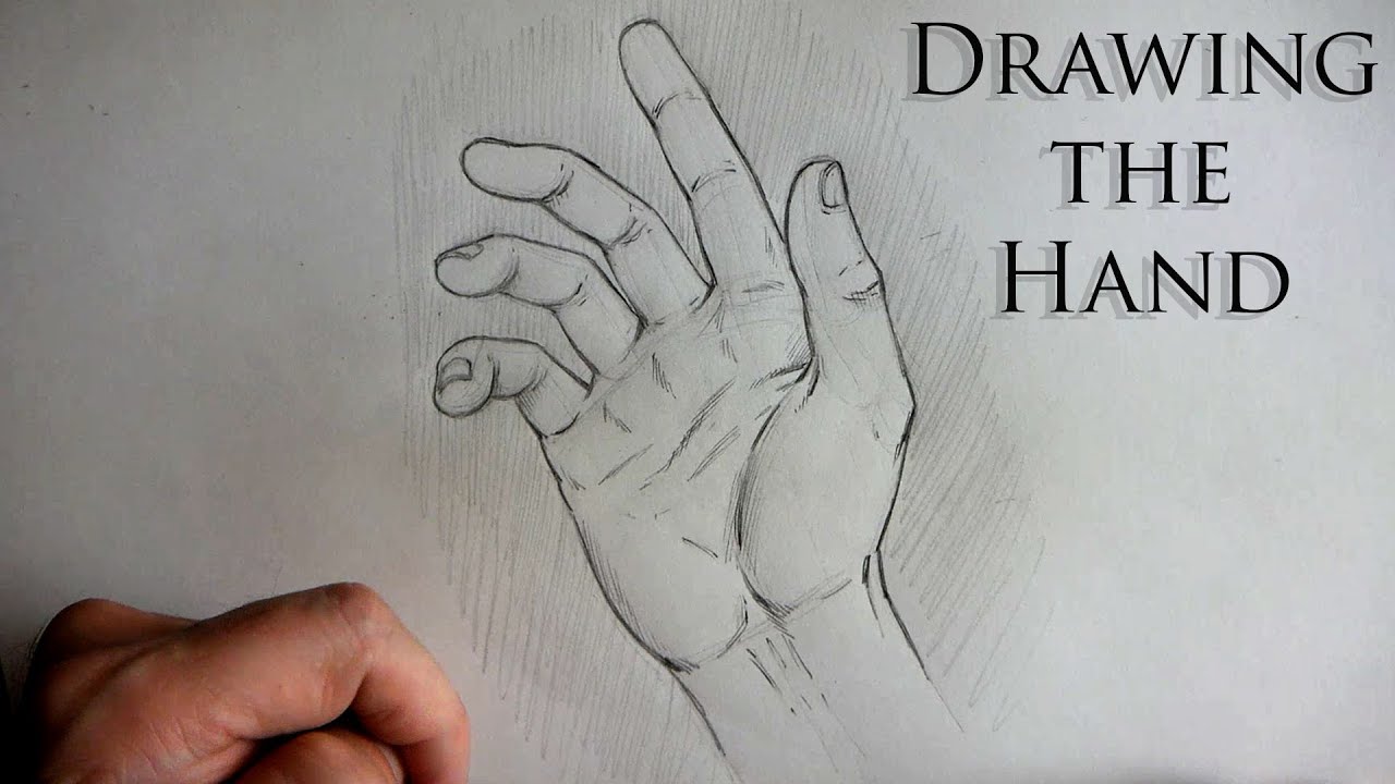 How to Draw a Hand Pose Step by Step - YouTube