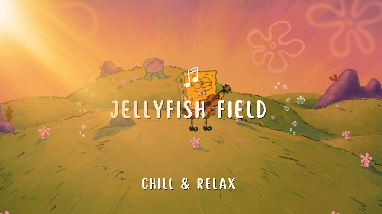 Jellyfish Field Spongebob Music - Chill And relax | Stress Relief ...