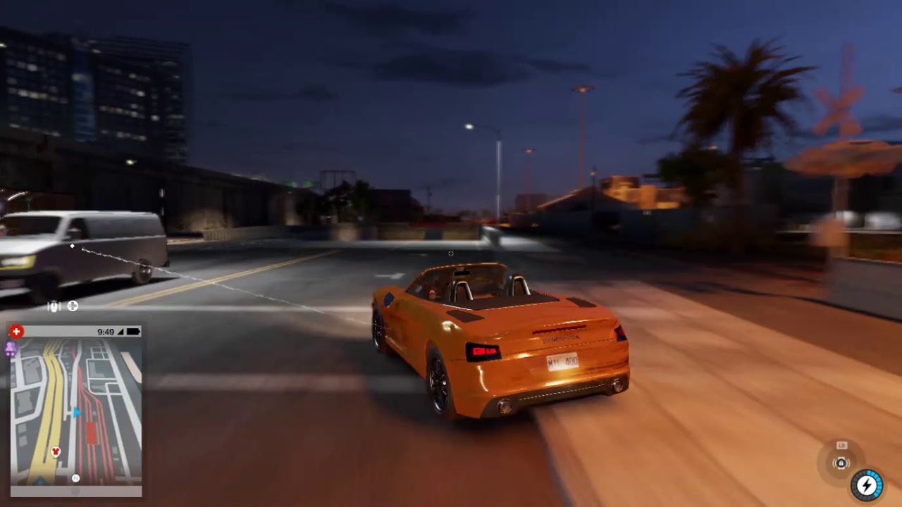 Driving Sports Car IN Mid Night|Watch Dogs 2 Gameplay |2K hd - YouTube