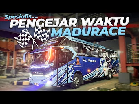 GOKIL BUS INI CEPET BANGET ‼️ Naik PO Haryanto Team Madura Menuju Jakarta