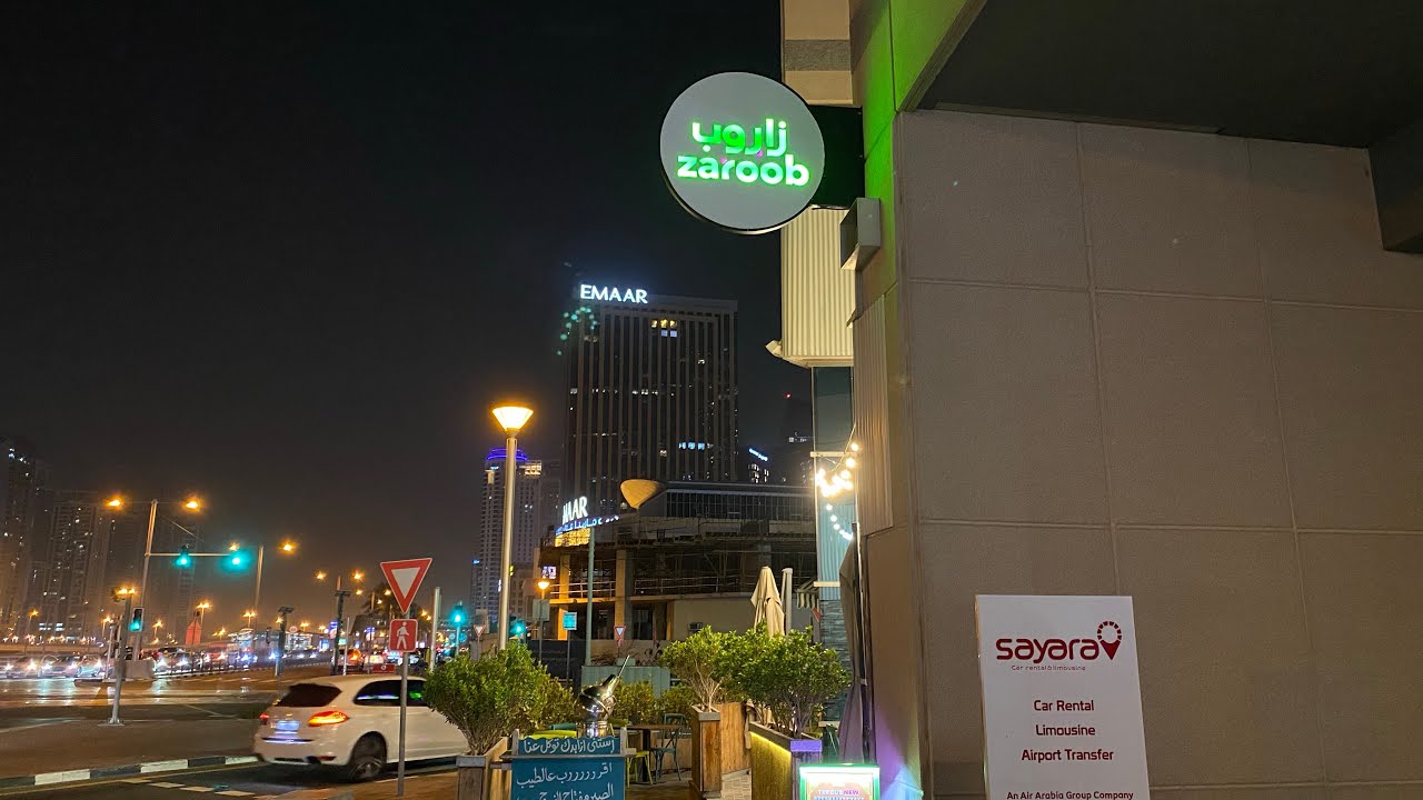Zaroob Resturant | Dubai | Marina Mall | Jumeirah Beach | #dubai #vlog ...
