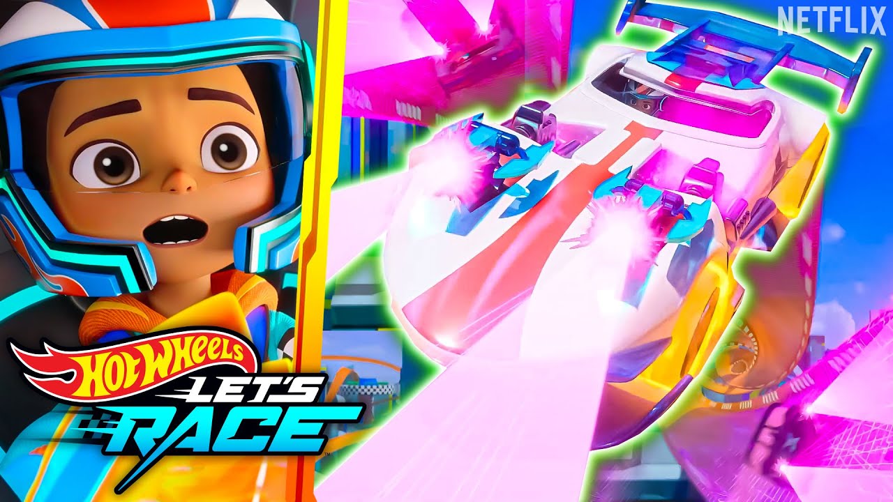 Rival Racers: Coop’s Ultimate Showdown with Professor Rearview! 🔥 🏁| Hot Wheels Let’s Race - YouTube