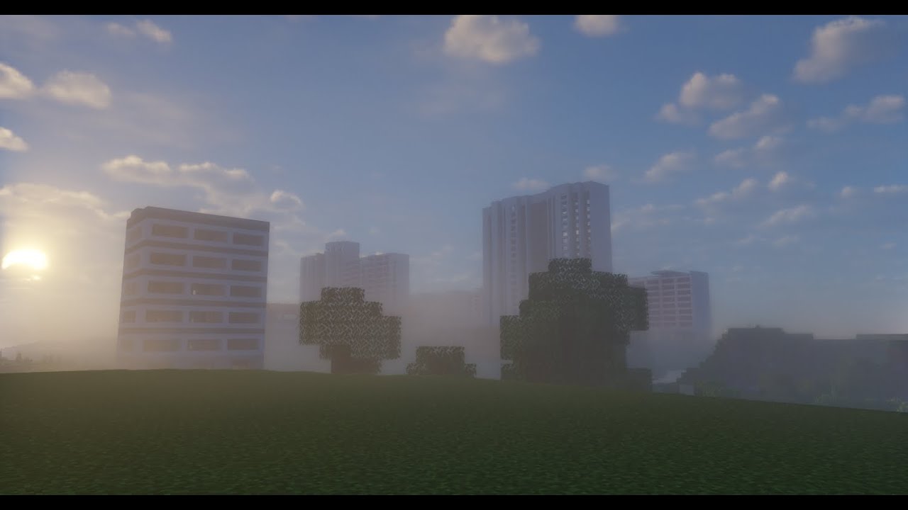 Beautiful timelapse, high-rise buildings, minecraft, sad, worth ...