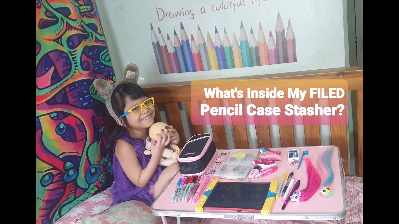 What's Inside My Filed Pen Stasher? - YouTube