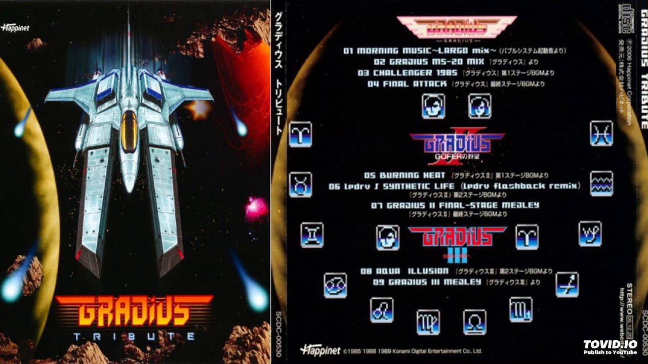 Gradius II Final-Stage Medley - From "Gradius Tribute" CD (2006) - YouTube