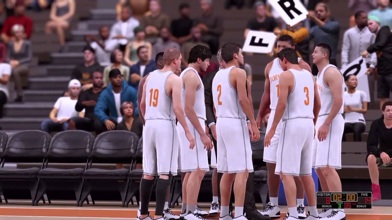 Nba 2K16 My Career - High School First Game!!!!! - YouTube