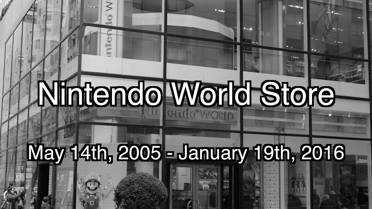 Goodbye Nintendo World Store ~ Farewell Tour - YouTube