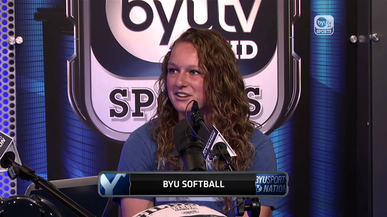 BYU Sports Nation 4/17/14 - Sydney Broderick - YouTube