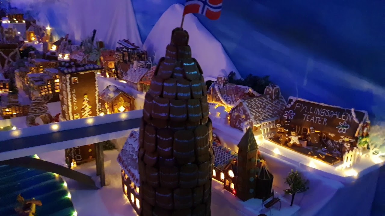 GINGERBREAD TOWN IN NORWAY🍪🏰 - YouTube