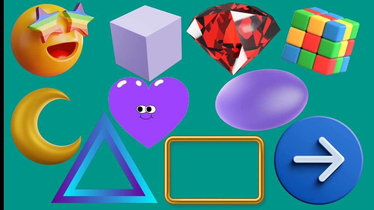 Shapes Explained - Learn Shapes In English - Kids Activities - YouTube