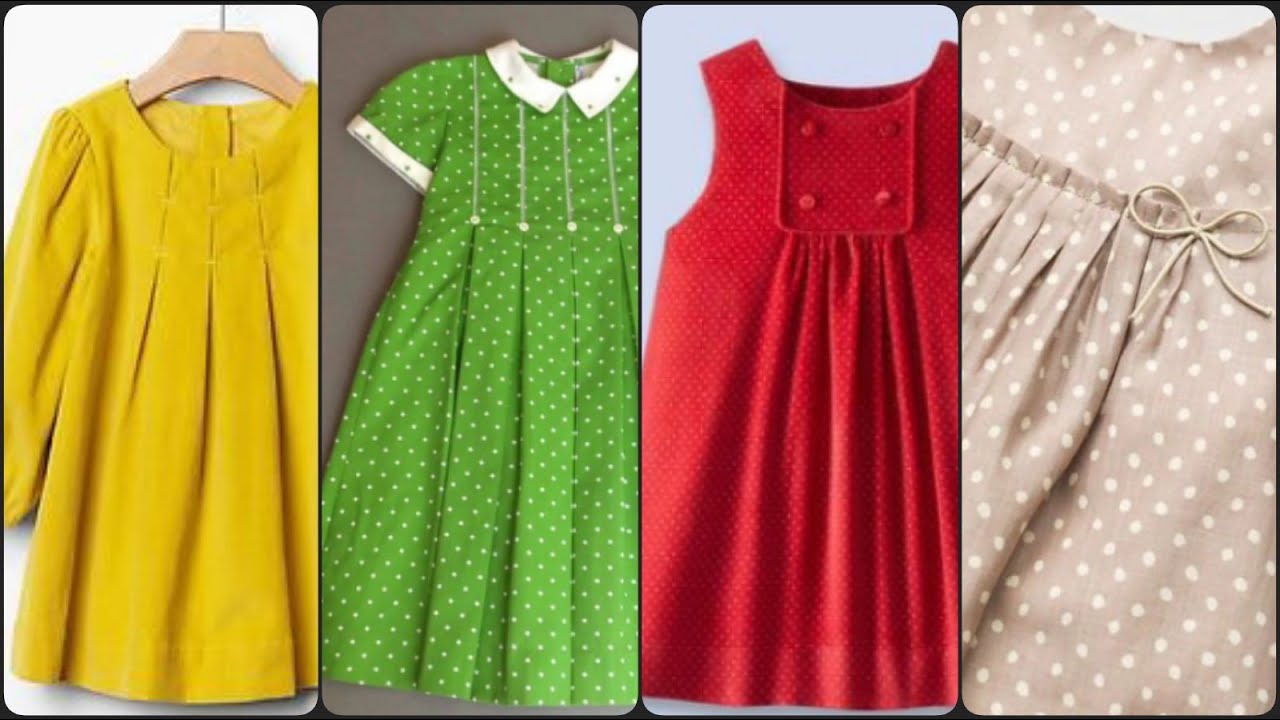 Very Beautiful Simple & Stylish Little Girls Summer Frocks Designs ...