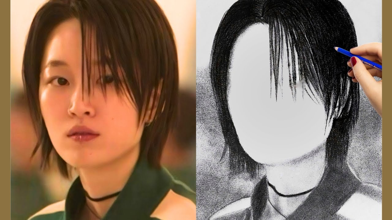 Squid Game Season 2 Timelapse | Drawing Player 380 in Stunning Detail ...