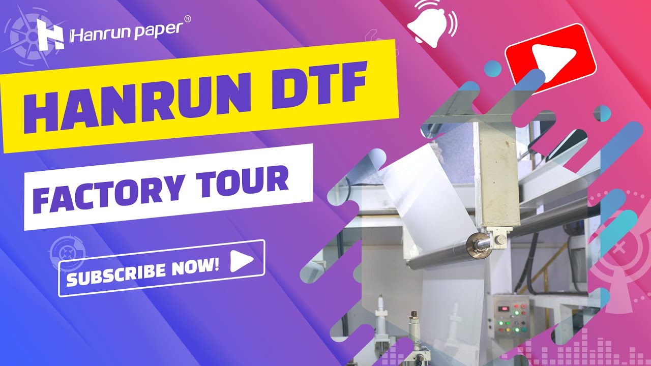 Hanrun paper DTF Factory Brief Preview | Hanrun paper DTF - YouTube