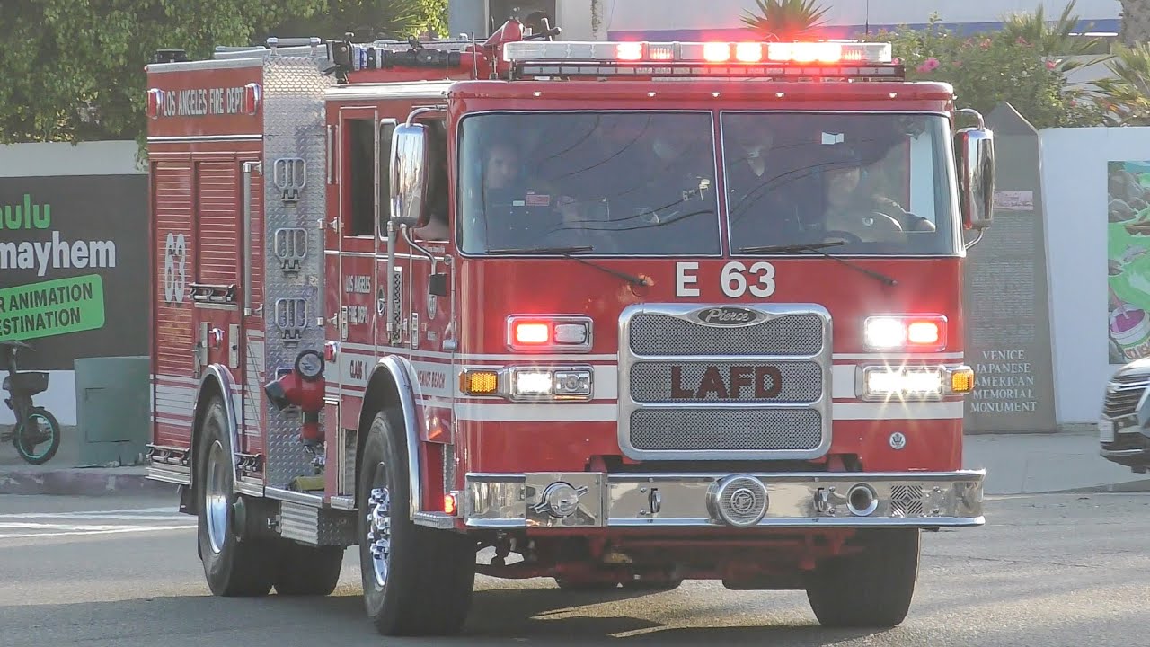 LAFD Engine 63 - YouTube