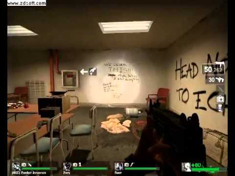 LEFT FOR DEAD 1 PC GAME PLAYING - YouTube