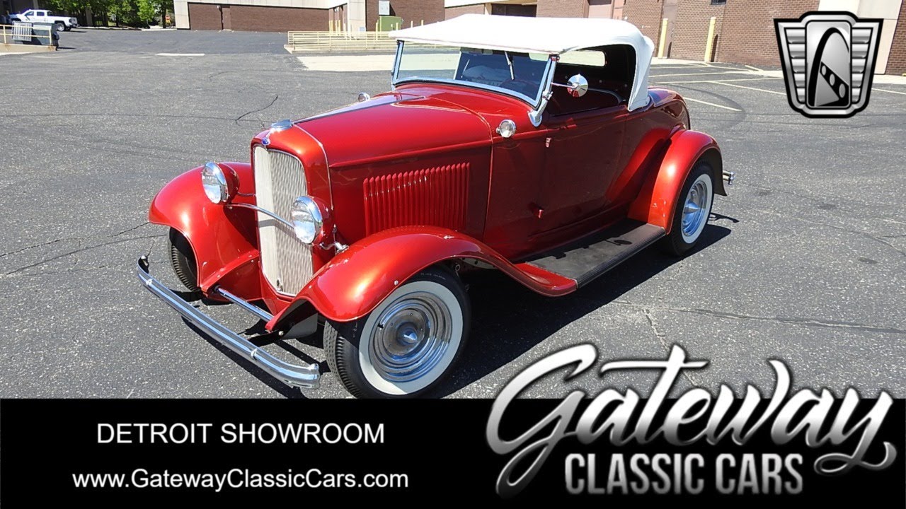 1932 Ford Roadster Gateway Classic Cars Detroit #1954 DET - YouTube