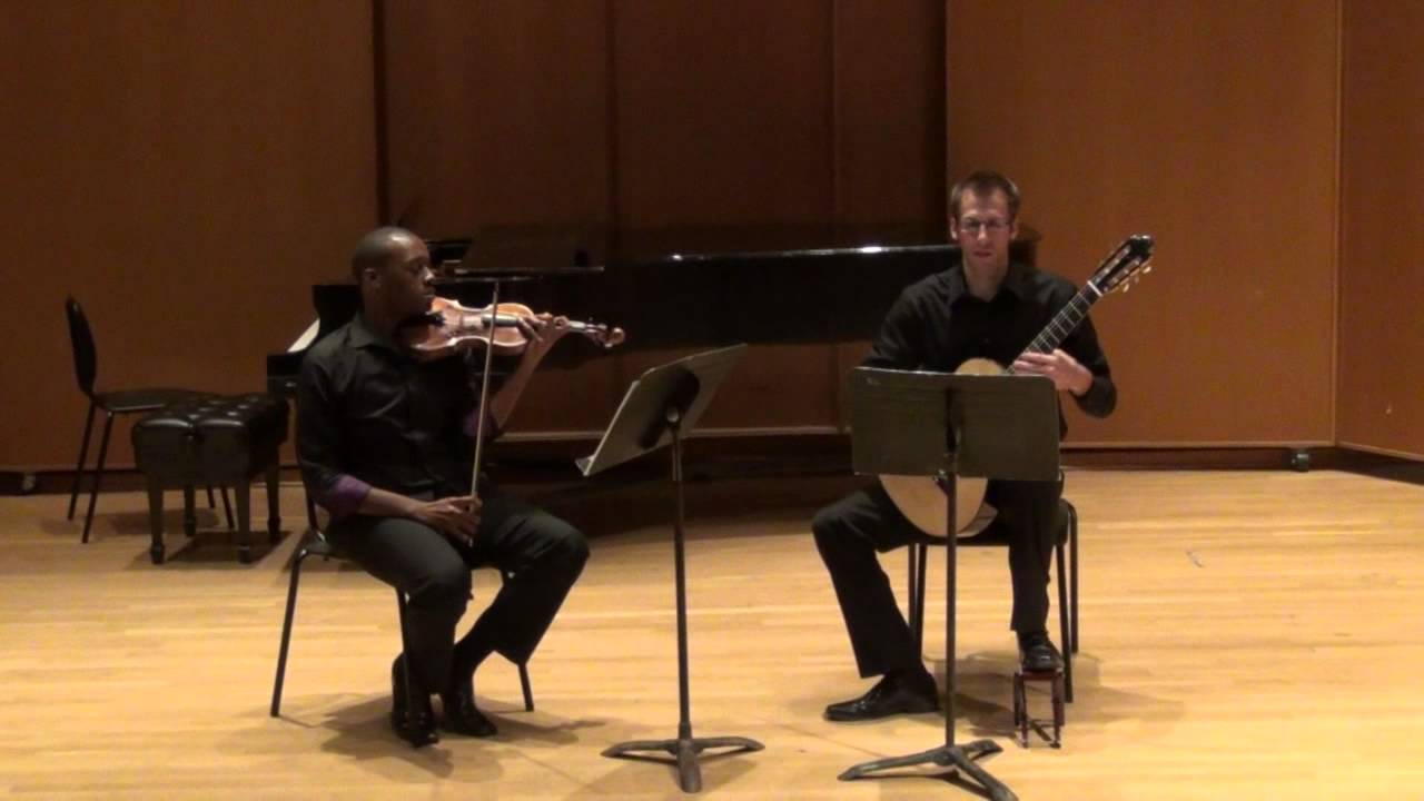 Nocturne Suite for violin and guitar - Adam Betz - YouTube