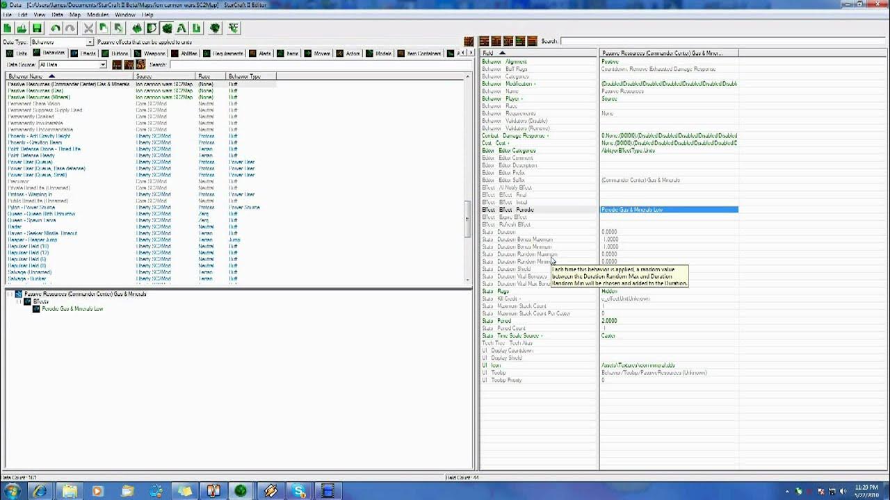 Starcraft 2 Editor Tutorial: Data Driven Perodic Resources & Floating Text - Part 1 - YouTube
