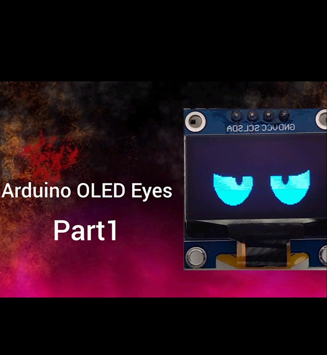Arduino OLED Eyes - YouTube