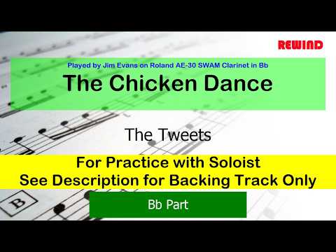 The Chicken Dance V2 : The Tweets : Bb Instruments Playalong for Practice with Soloist