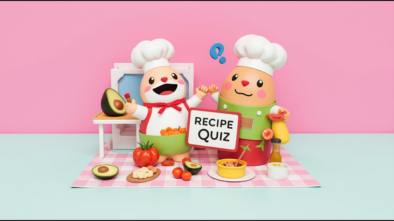 Fun Food Riddles for Kids: Guess the Recipe! 🥛🍕🍌 - YouTube