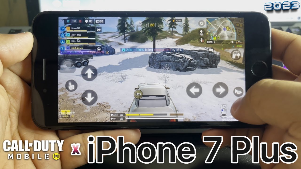 Call of Duty: MOBILE Gameplay on iPhone 7 Plus in 2023? | STILL ...