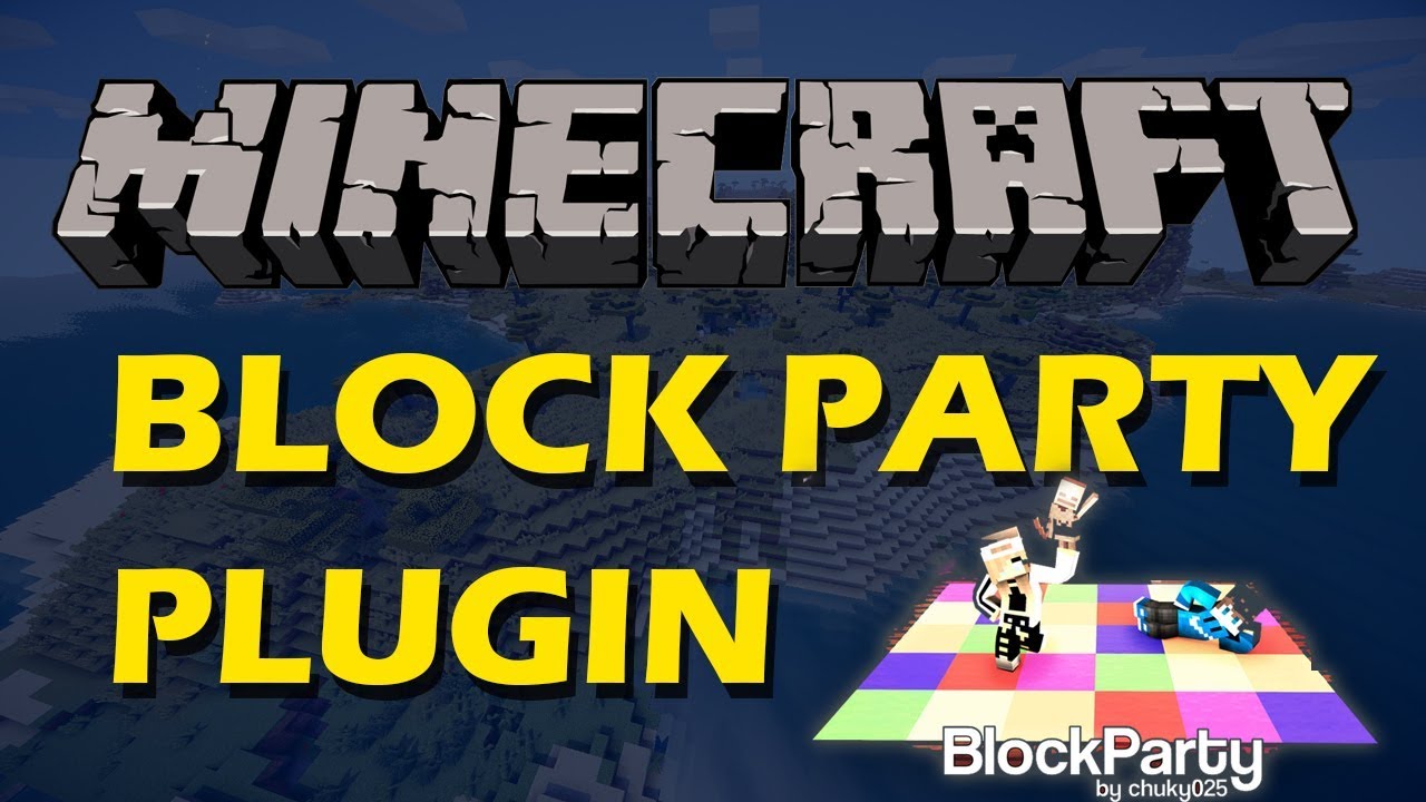 Fast paced & fun minigame in Minecraft with Block Party Plugin - YouTube