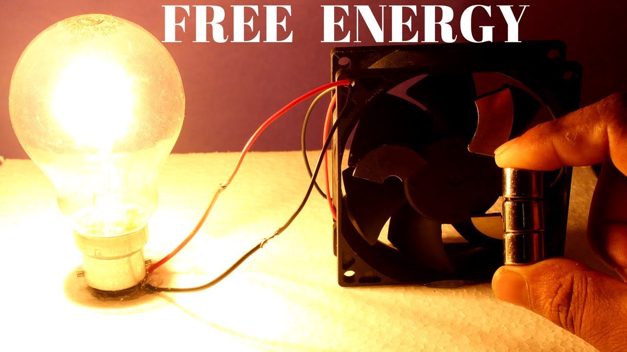 Free Energy Light Bulbs Using Magnet and Pc Fan - Free Energy Bedini ...