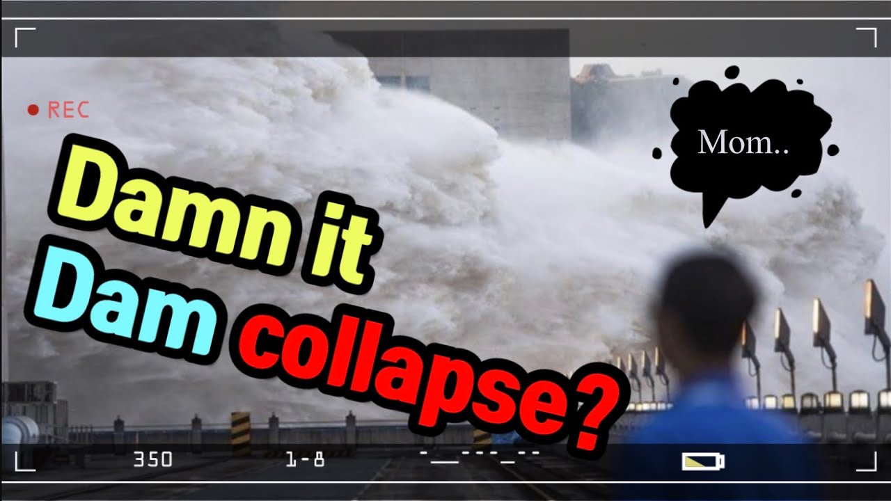 How dam collapse due to heavy rain, flooding in china now - YouTube