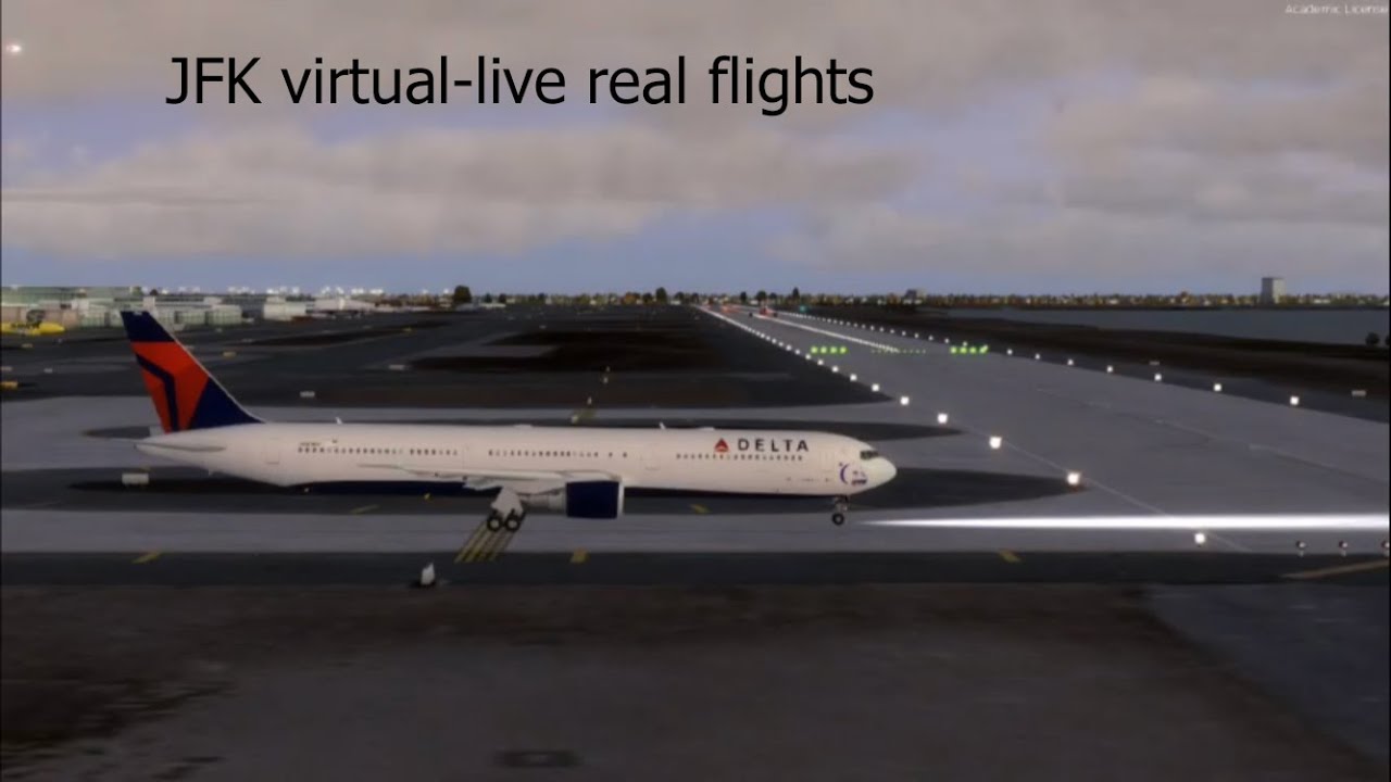 JFK***Live****JFK**** virtual Airport - YouTube