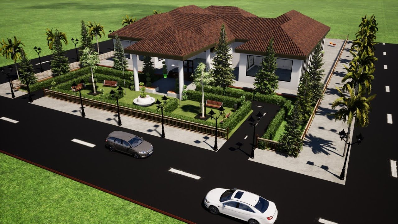 Walkthrough/Animation video in Revit and Twinmotion - YouTube