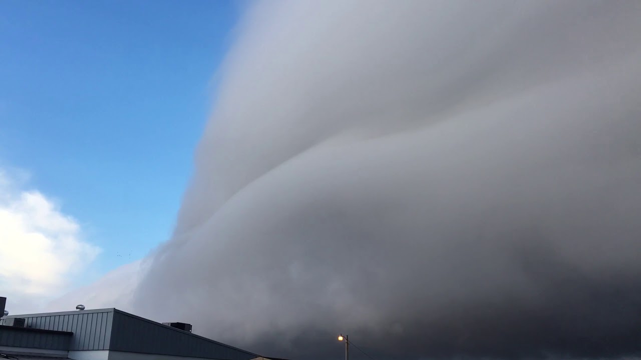 Cold Front Rolling - YouTube