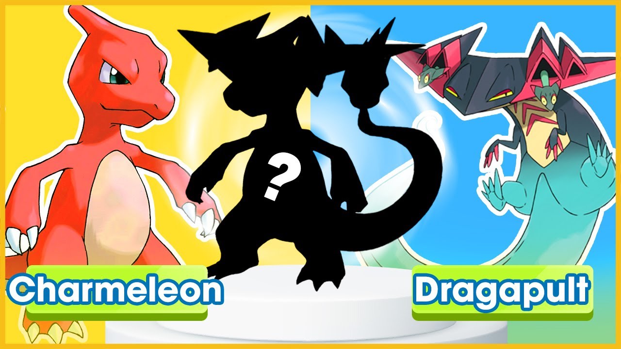 Pokemon Fusion | Charmeleon + Dragapult | pokemon infinite fusion ...