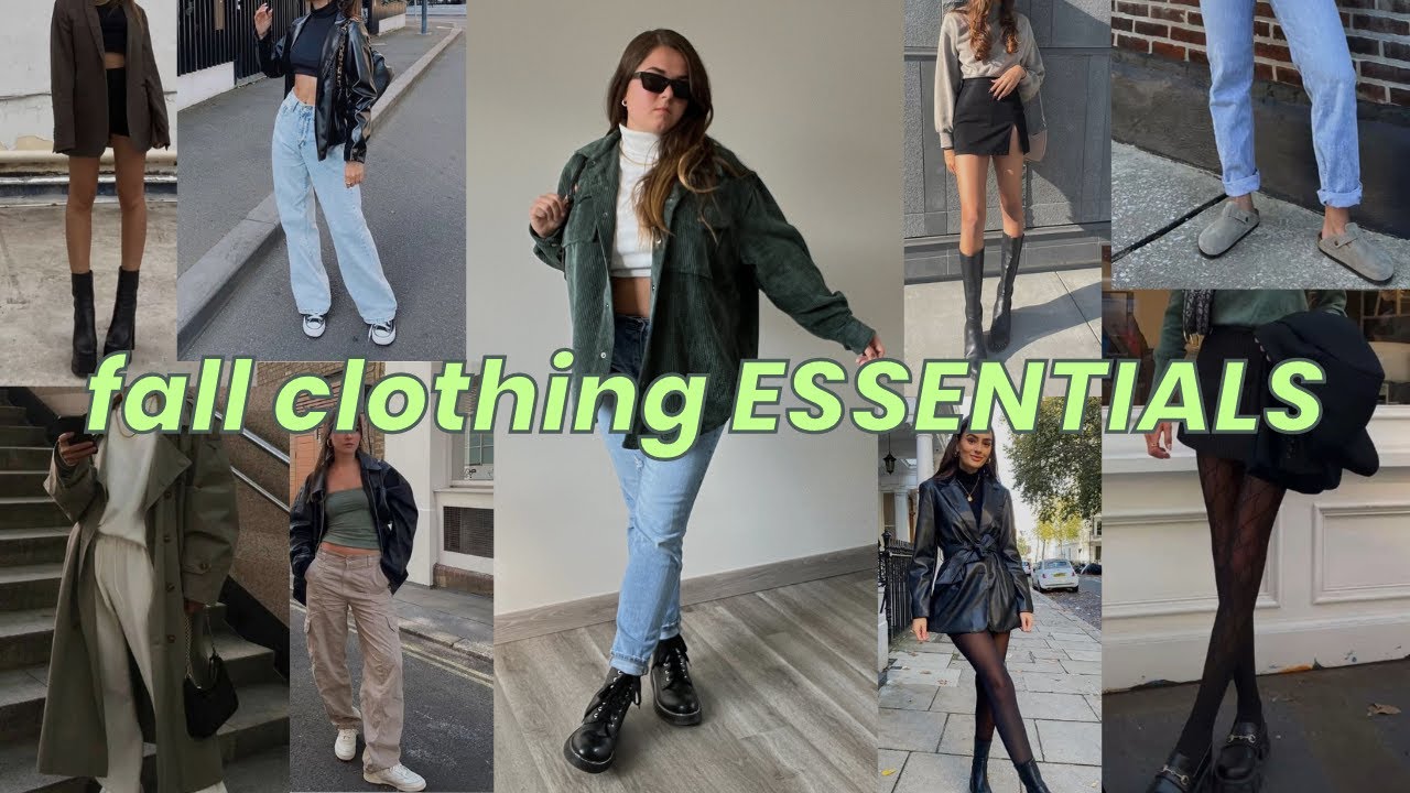 MUST HAVE TRENDING FASHION ESSENTIALS | *tops, bottoms, shoes, coats ...