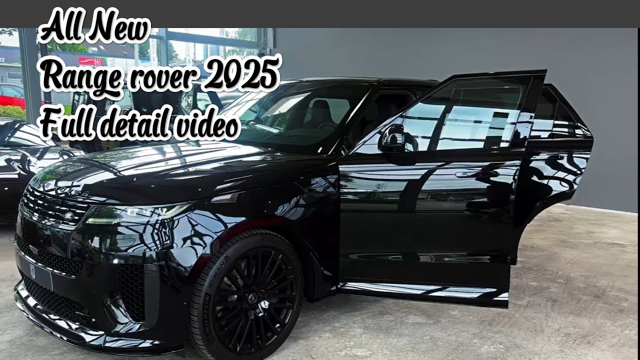 All New range rover 2025 veler, luxury Suv car - YouTube